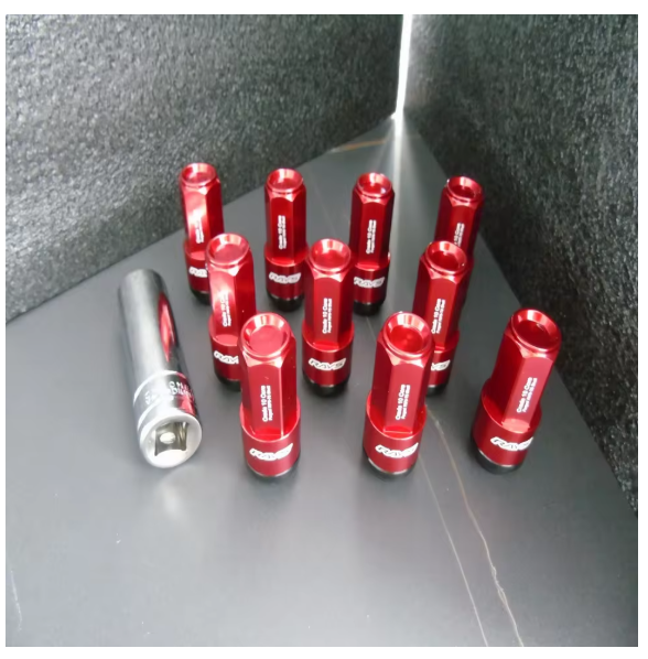 RAYS Wheel Nuts Hub Nuts Length 58mm M12x1.5 M12x1.25 M14x1.5 Aluminum ...