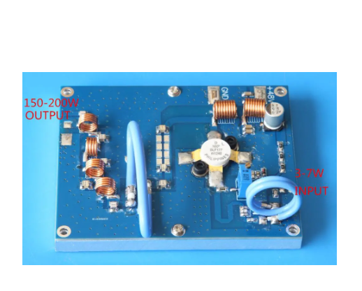 150W 200W（max) RF FM transmitter Amplifier FM 70-120MHZ Modulation Pow ...