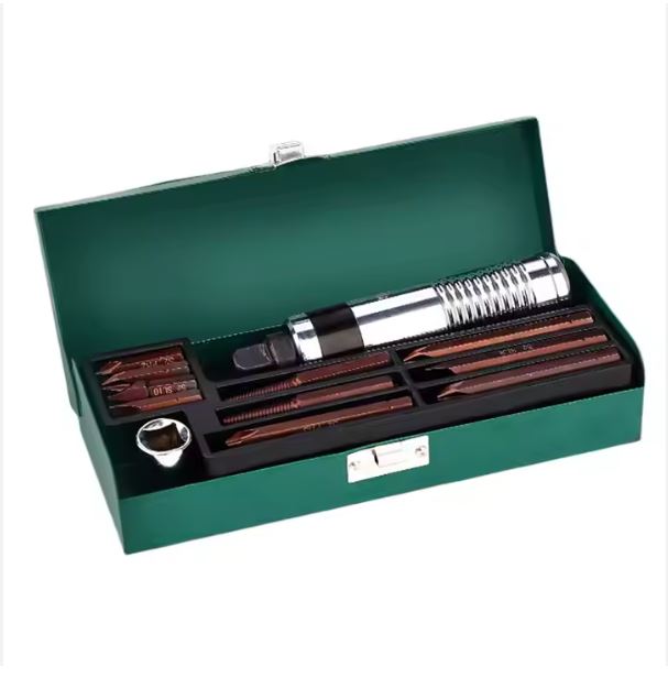 Tuosen hardware tools hexagonal screwdriver head set cross word multif ...