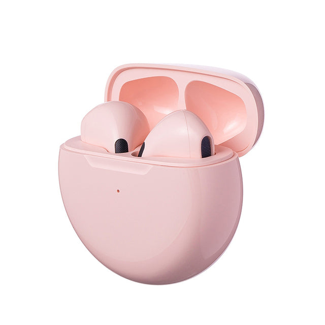 Pro6 TWS Wireless Earphones with Mic Fone Bluetooth Headphones Sport E ...
